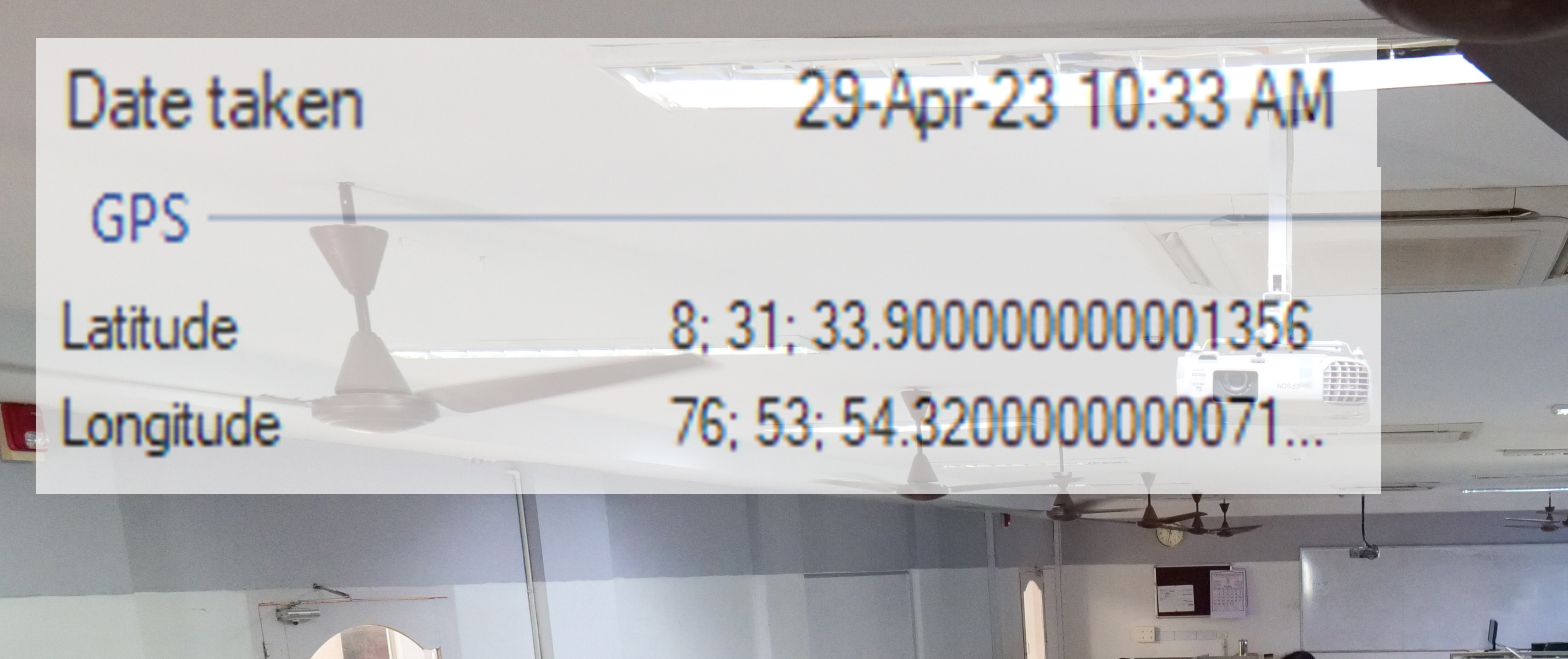 Feature for easy display of date, time & GPS on ph... - Adobe Product ...