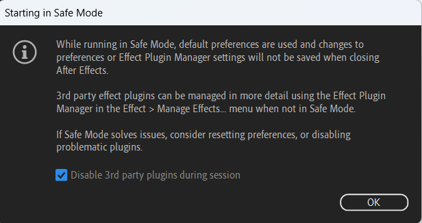 How to troubleshoot startup issues in After Effect... - Adobe Community ...