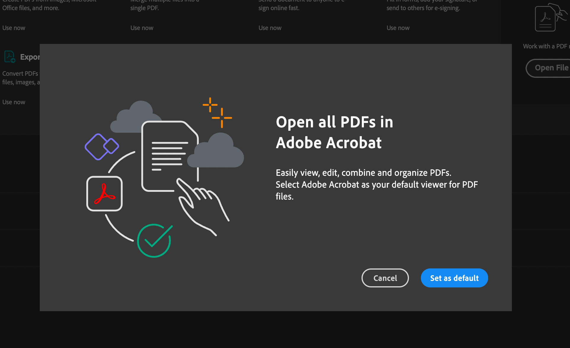 Can't turn off "Open all PDFs in Adobe Acrobat" po... - Adobe Product ...