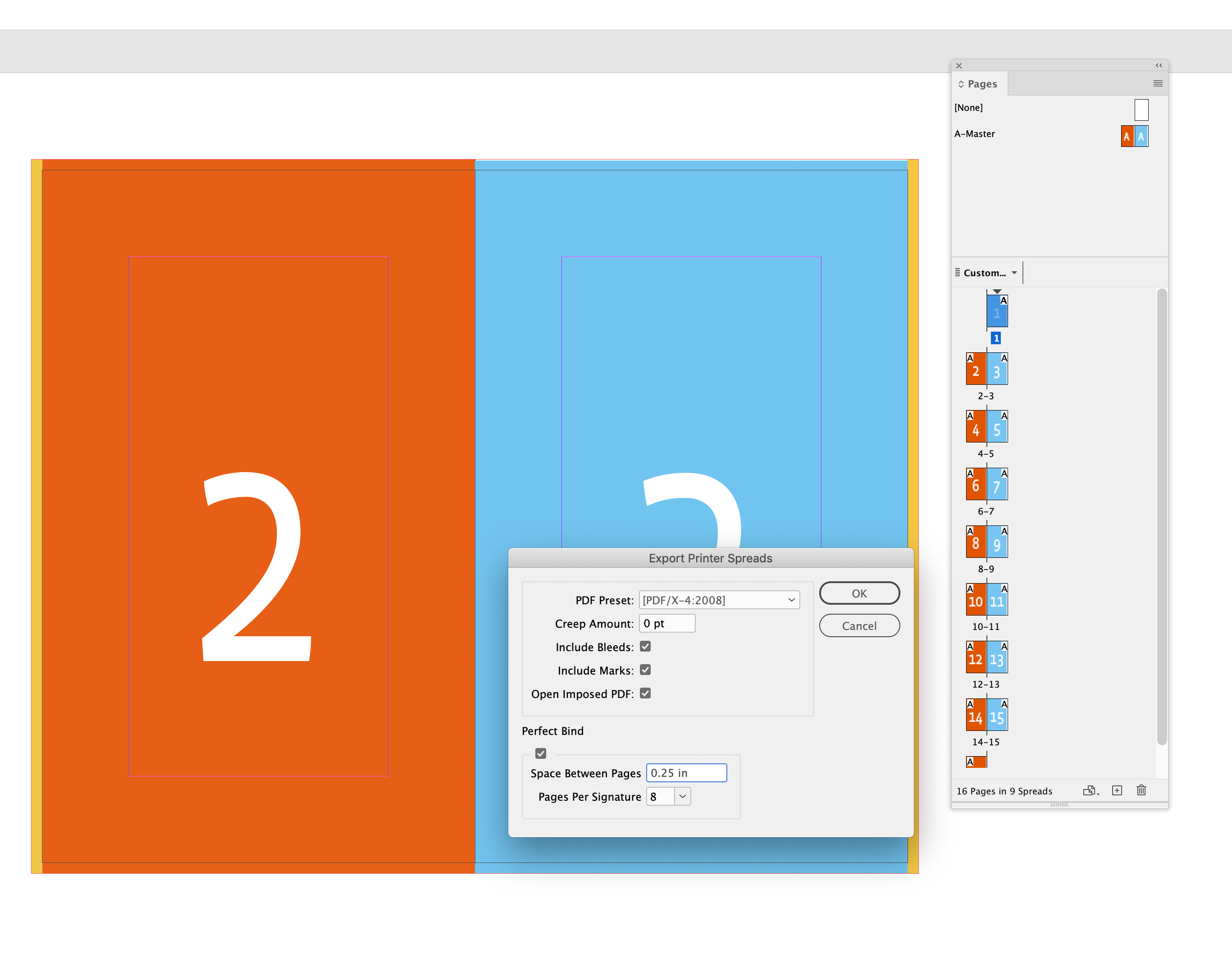 How to print a specific spread in the booklet form... - Adobe Product ...