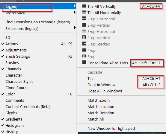 A setting for shortcuts - Adobe Product Community - 13871126