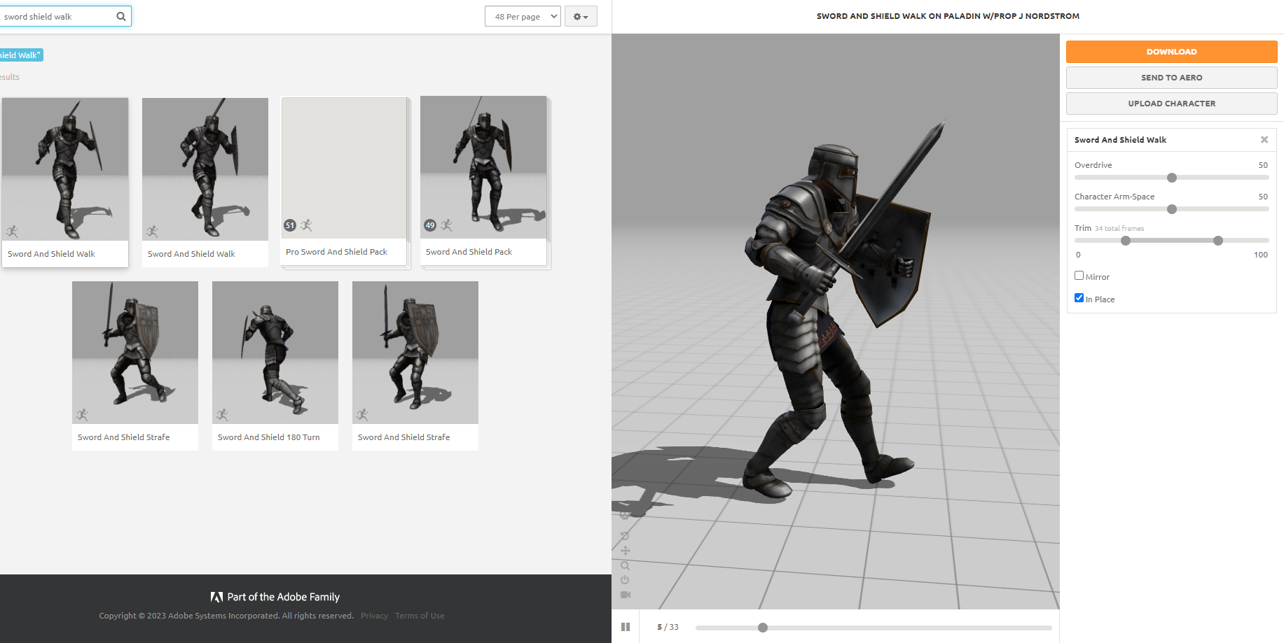 Solved: animations are off on uploaded mixamo model that h... - Adobe ...