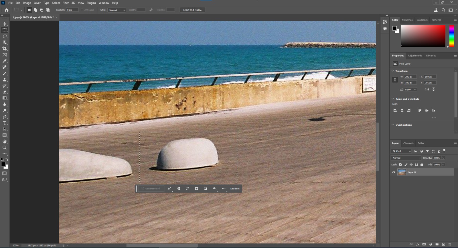 The Generative Fill button shady - Adobe Support Community - 13873770