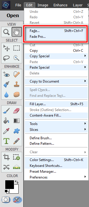 MENU COMMAND MISSING! - Adobe Product Community - 13872839