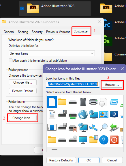Solved: Illustrator folder icon problem - Adobe Product Community ...