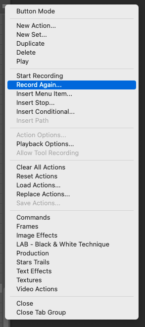 Solved: Editing actions - Adobe Community - 13880091