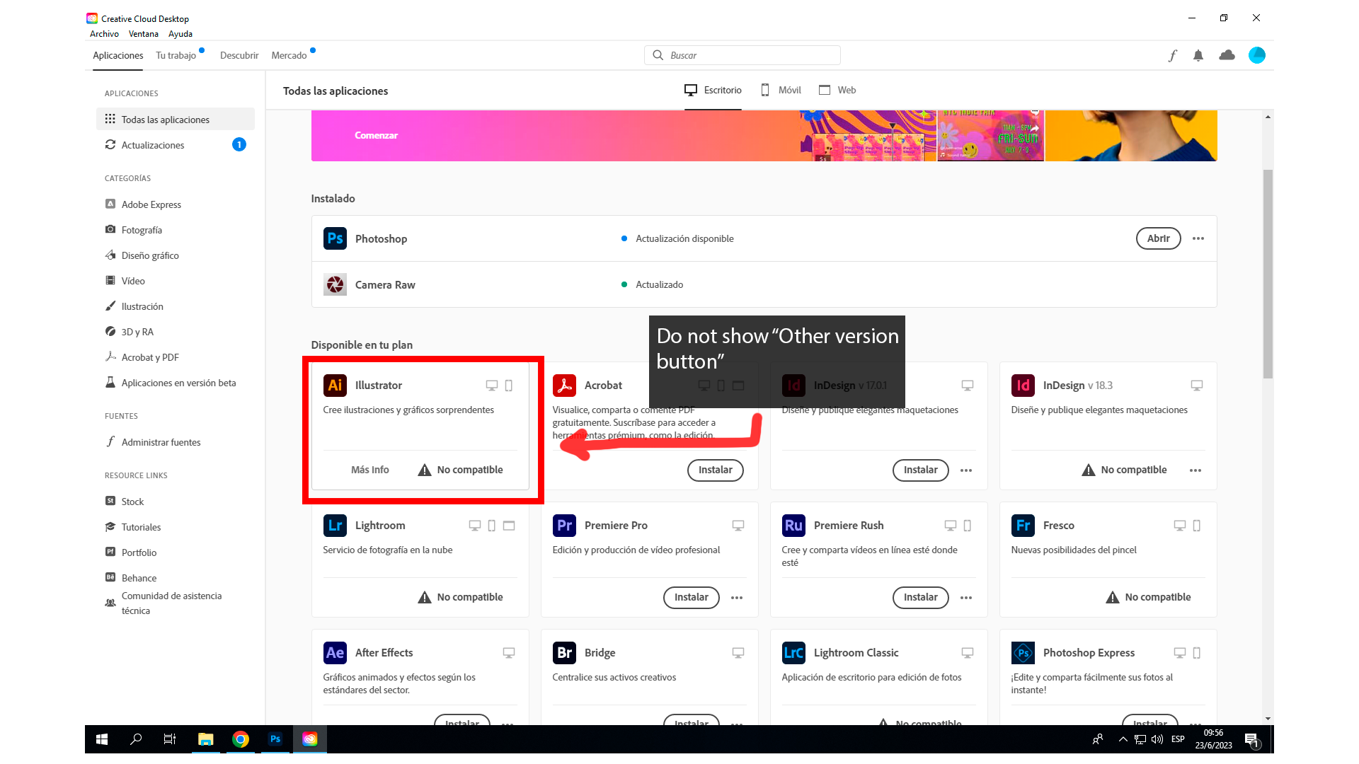 Install previous versions of Illustrator - Adobe Product Community ...