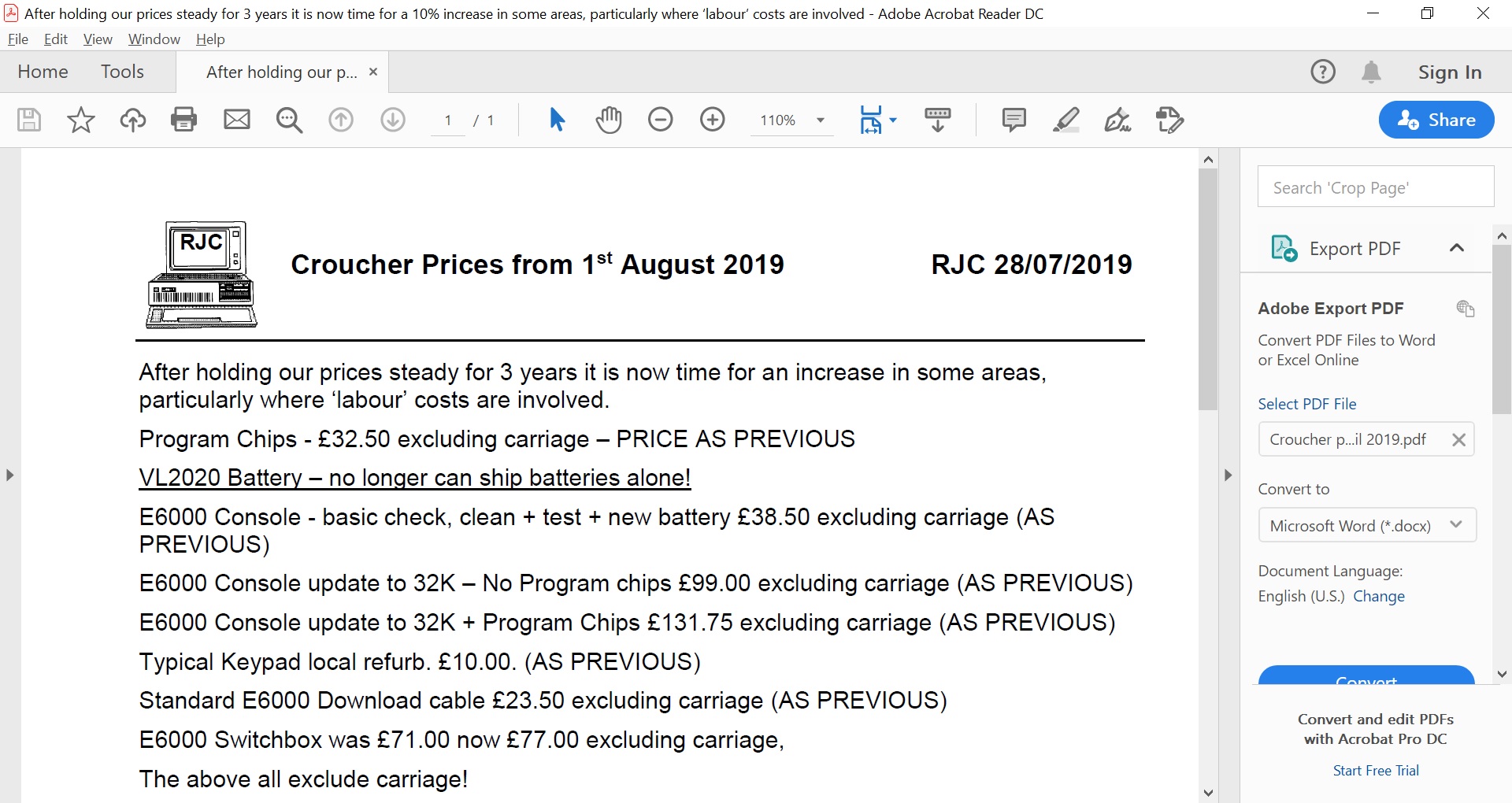 Acrobat Reader DC PC based problem with W10 - Adobe Product Community ...