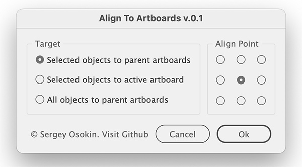 Solved: ExtendScript to center selected objects to their p... - Adobe Product Community - 13883646