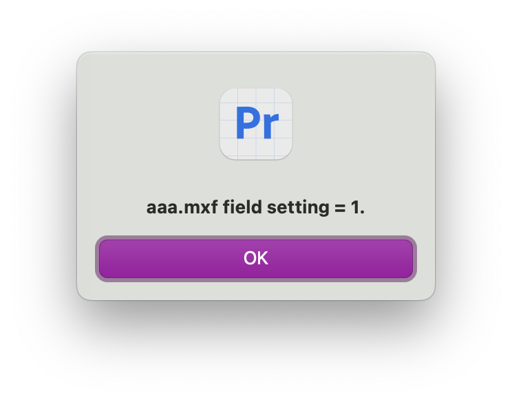 Solved: ExtendScript Metadata - Get Clips Field Type - Adobe Product Community - 13887653
