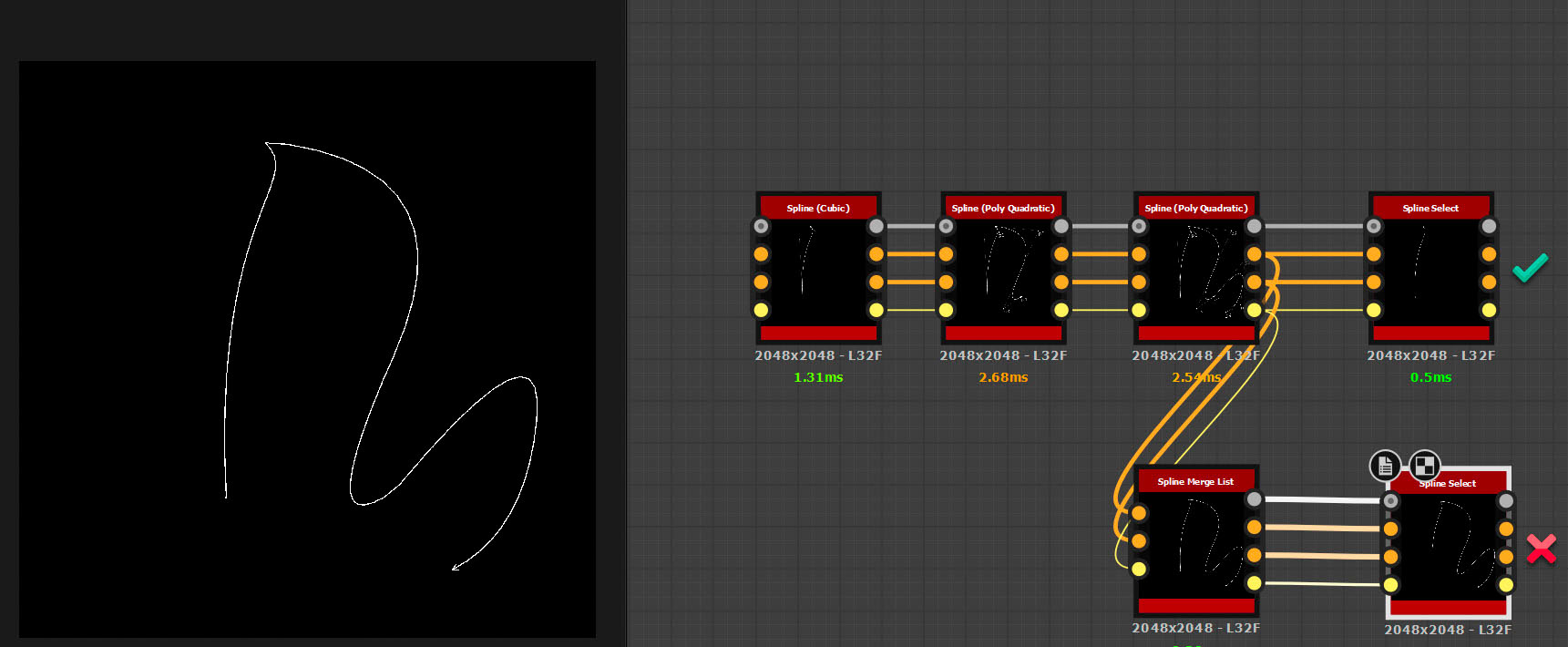 Spline Select node - Adobe Product Community - 13896767
