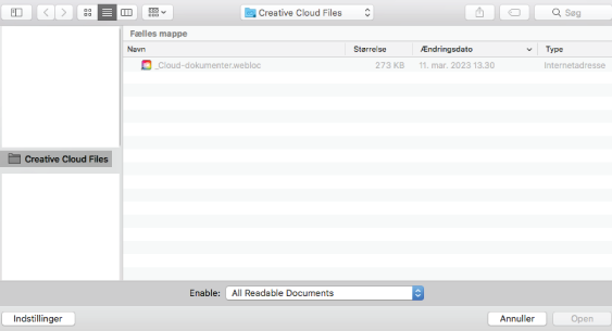 Store in Creative Cloud Files - Adobe Product Community - 13899325