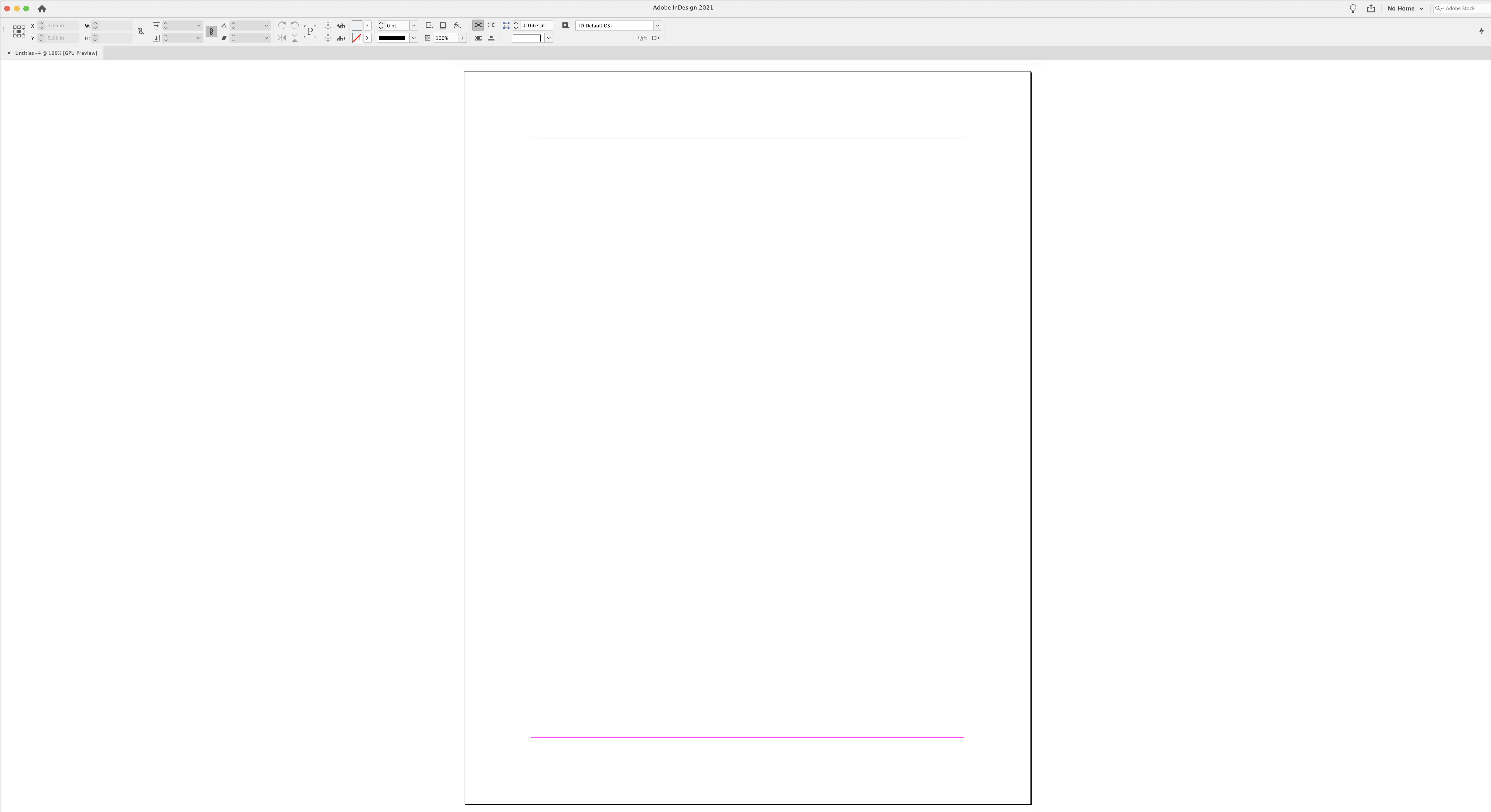 Solved: The InDesign Application Frame gets stuck outside ... - Adobe ...