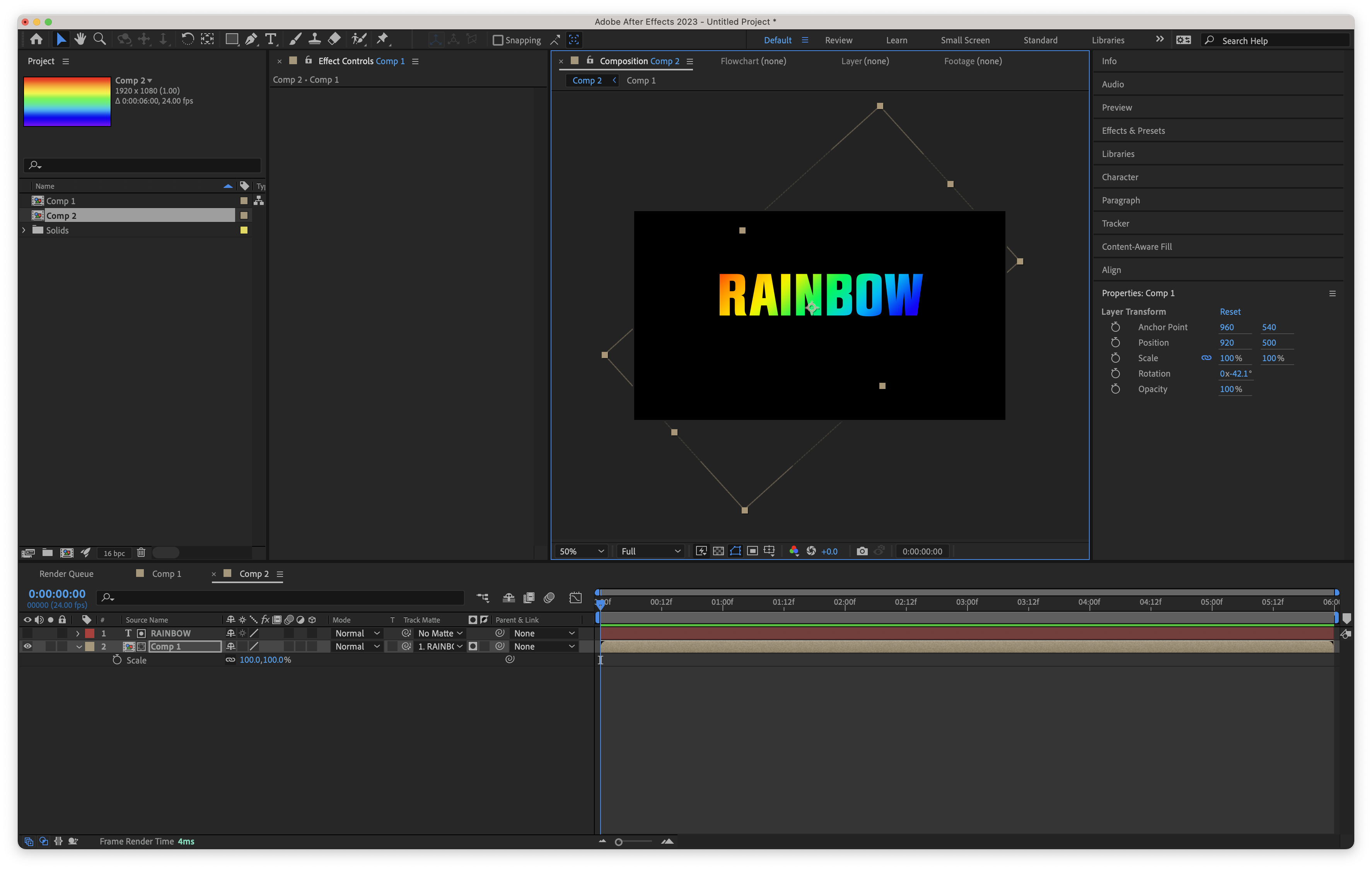 How do you do this rainbow text? - Adobe Product Community - 13905592