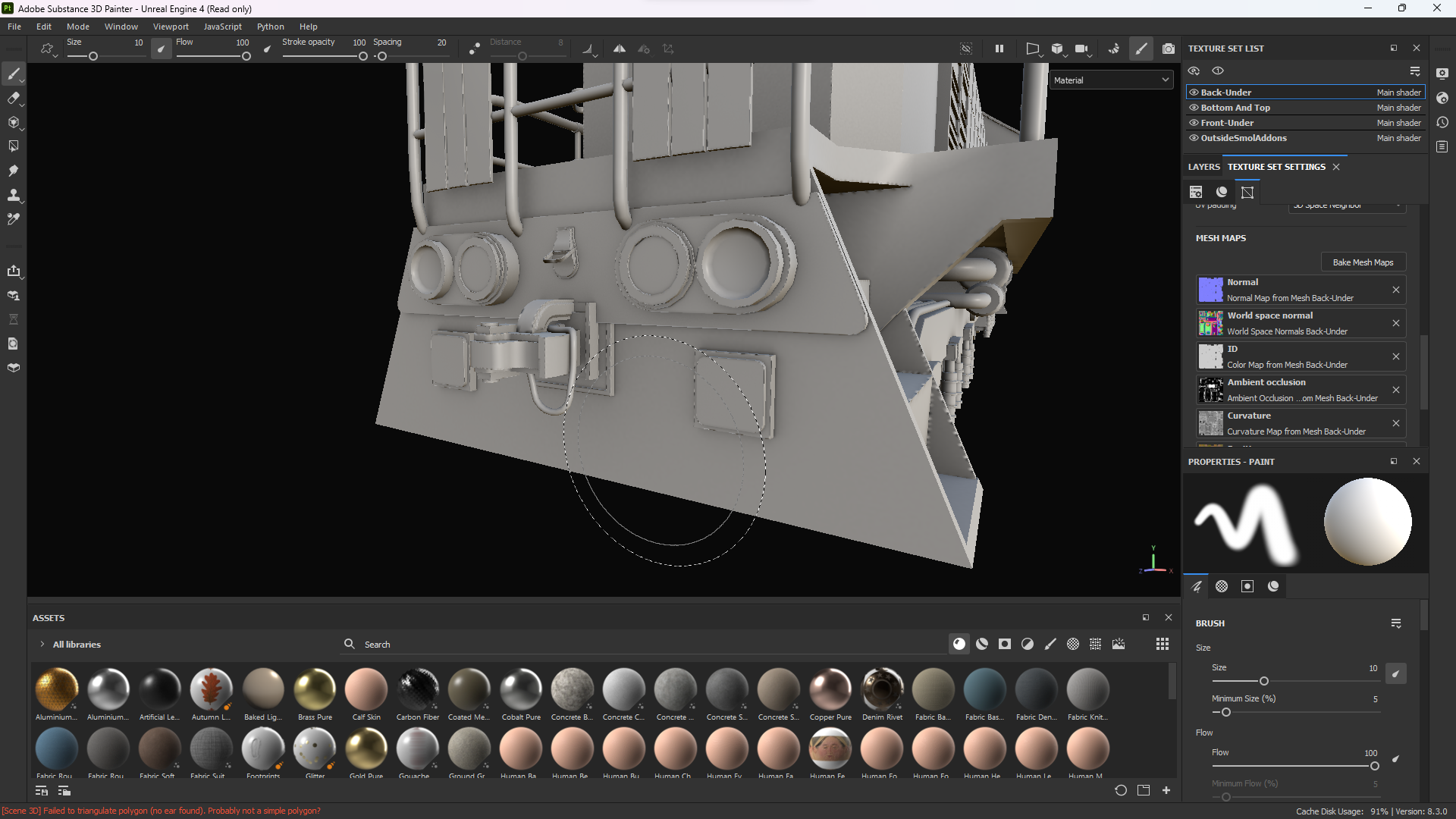 Blender Exported Mesh Artifacts - Adobe Community - 13904329