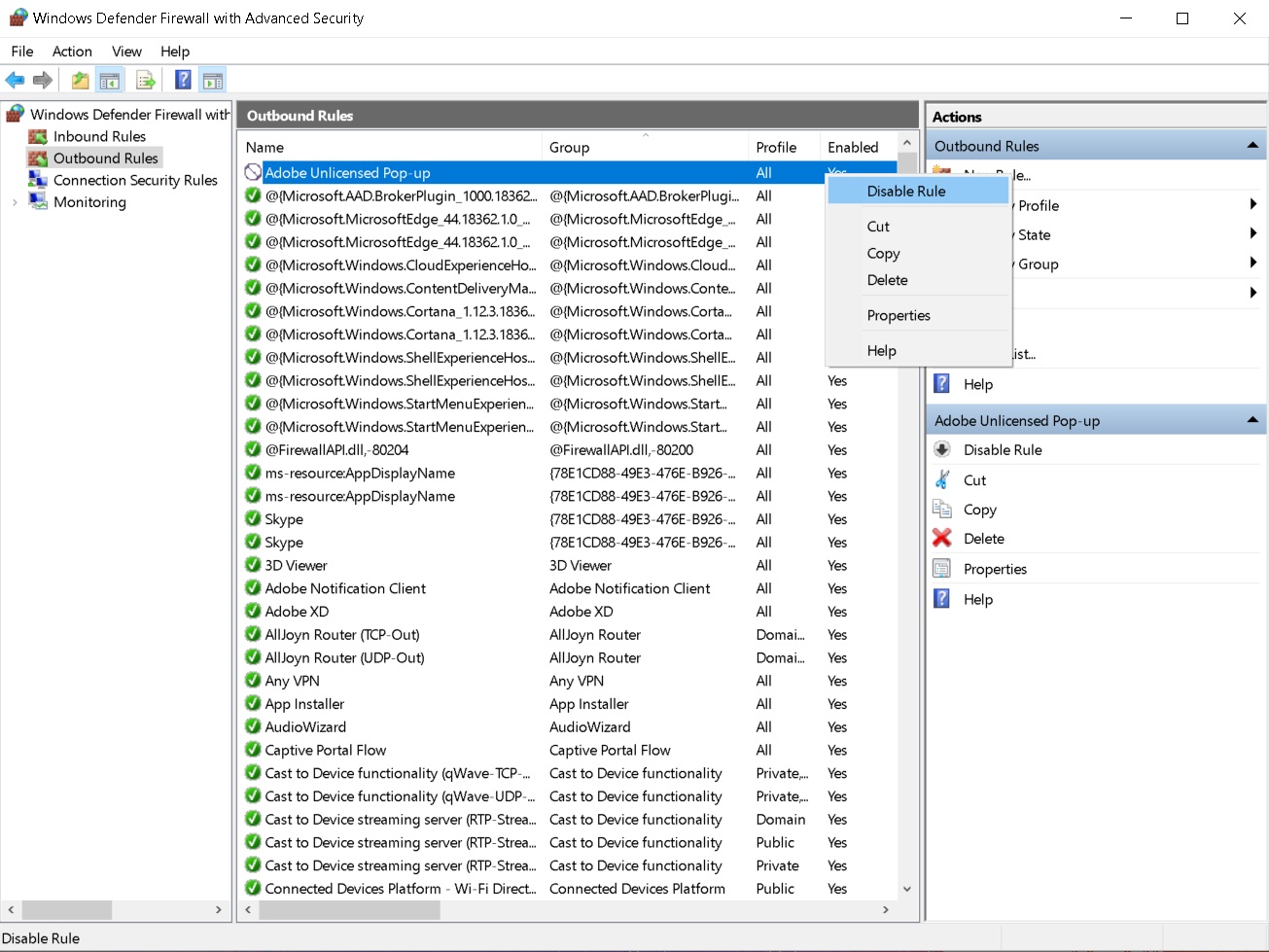 P: Blank screen after selection option - Adobe Community - 13742555