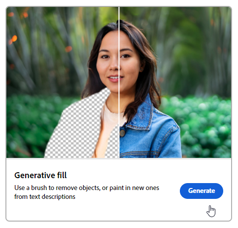 Generative fill - Adobe Product Community - 13906716