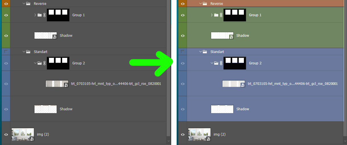 Color layer separator - Adobe Community - 13910444