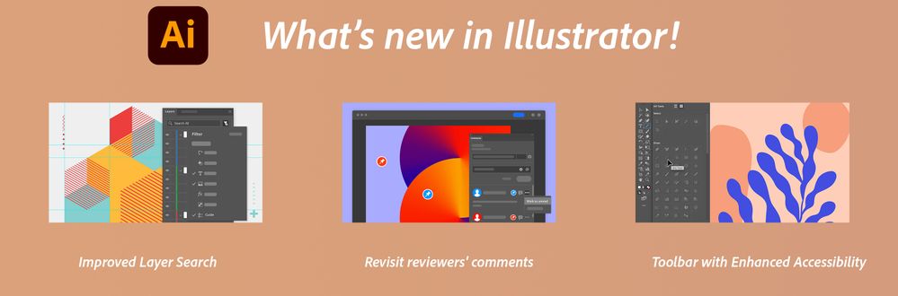 Illustrator v27.7 | Empowering Layer Search, Acces... - Adobe Product ...