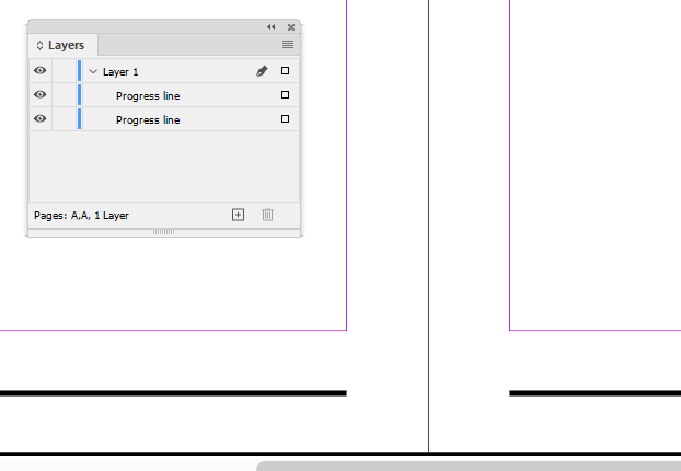 Solved: How to create a line in the footer that looks like... - Adobe ...