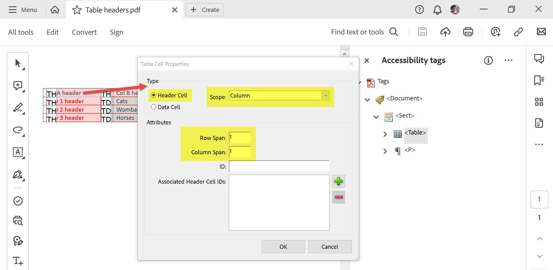 Word to PDF convertor tagging the all elements of ... - Adobe Product ...