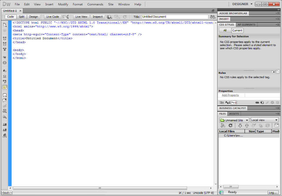 Solved: How to remove the thick blue line in Dreamweaver - Adobe ...