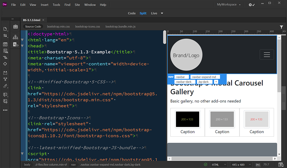 Solved: How to remove the thick blue line in Dreamweaver - Adobe ...
