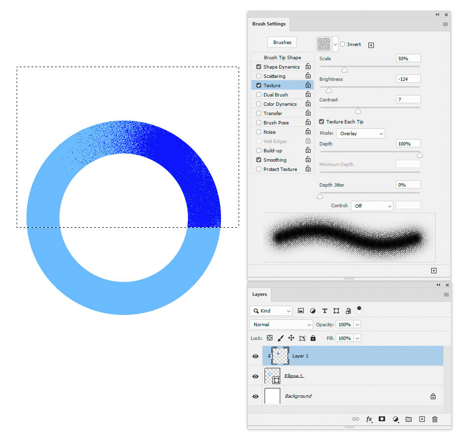 How to apply a textured stroke? - Adobe Community - 13918805