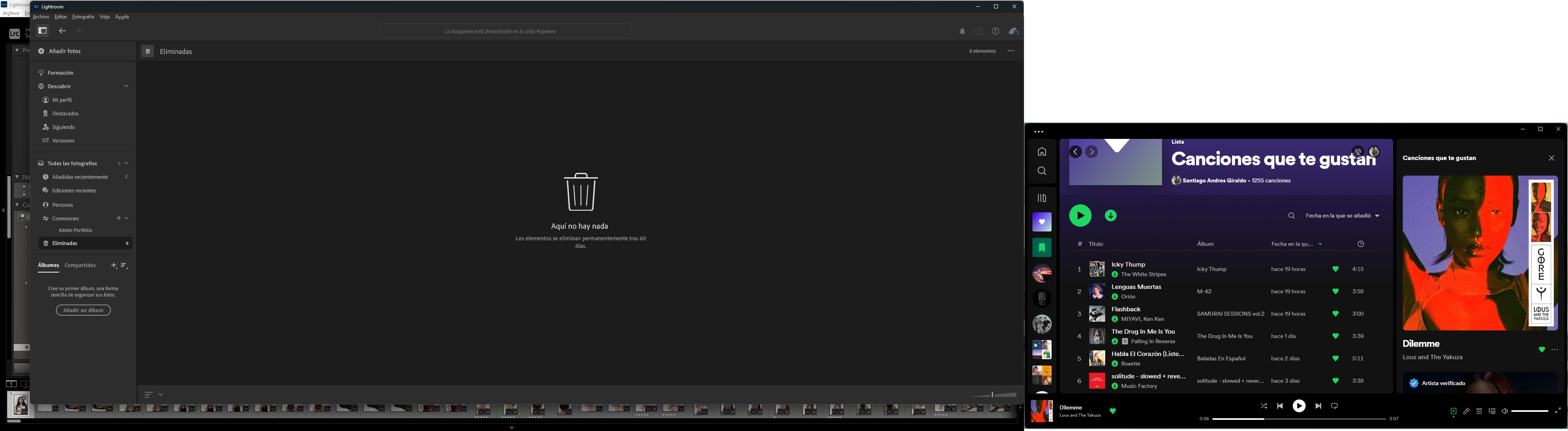 Error en la sincronización entre los albunes de li... - Adobe Community ...