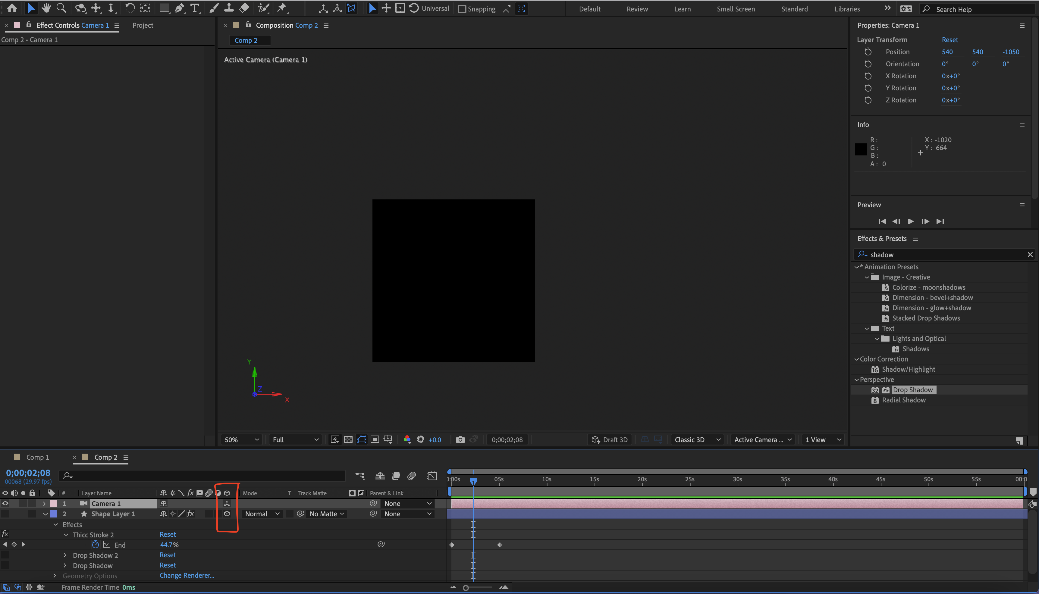Camera borders not showing and there is an unexpec... - Adobe Product ...
