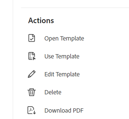Adobe Esign templates not supported - Adobe Product Community - 13737410