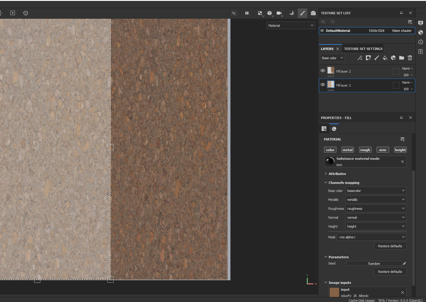 Solved: Different color gamma of same texture ? - Adobe Product ...