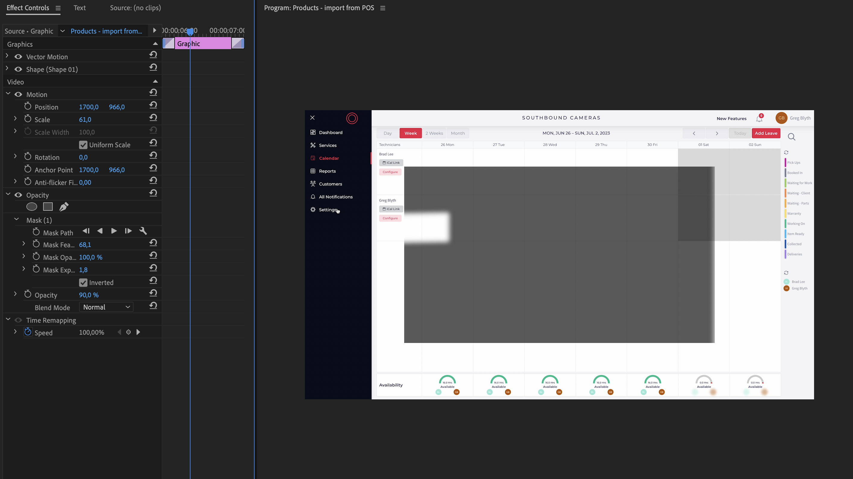 Solved: Using a mask and feathering, also feathers the edg... - Adobe ...
