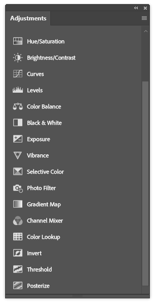 Solved: Adjustments Panel Fixed in Beta Version - Adobe Product ...