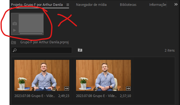 Solved: How to edit project window on the bottom left corn... - Adobe ...