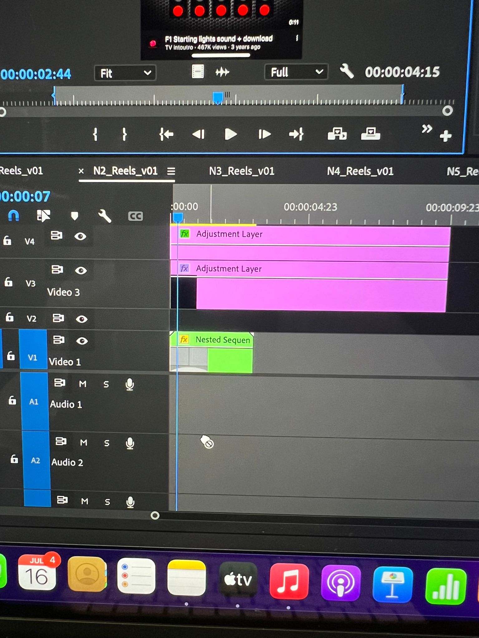 Solved: Importing audio in the timeline - Adobe Community - 13940495