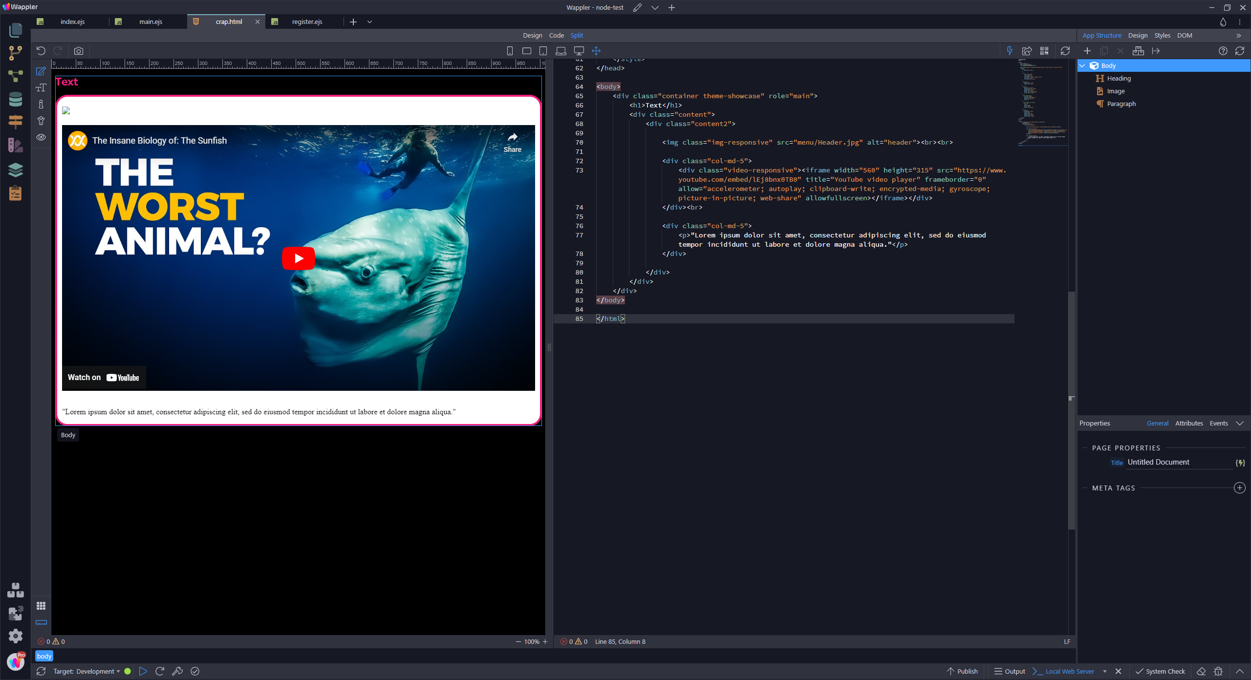 Solved: Website not displaying in Dreamweaver properly - Adobe Product Community - 13935597