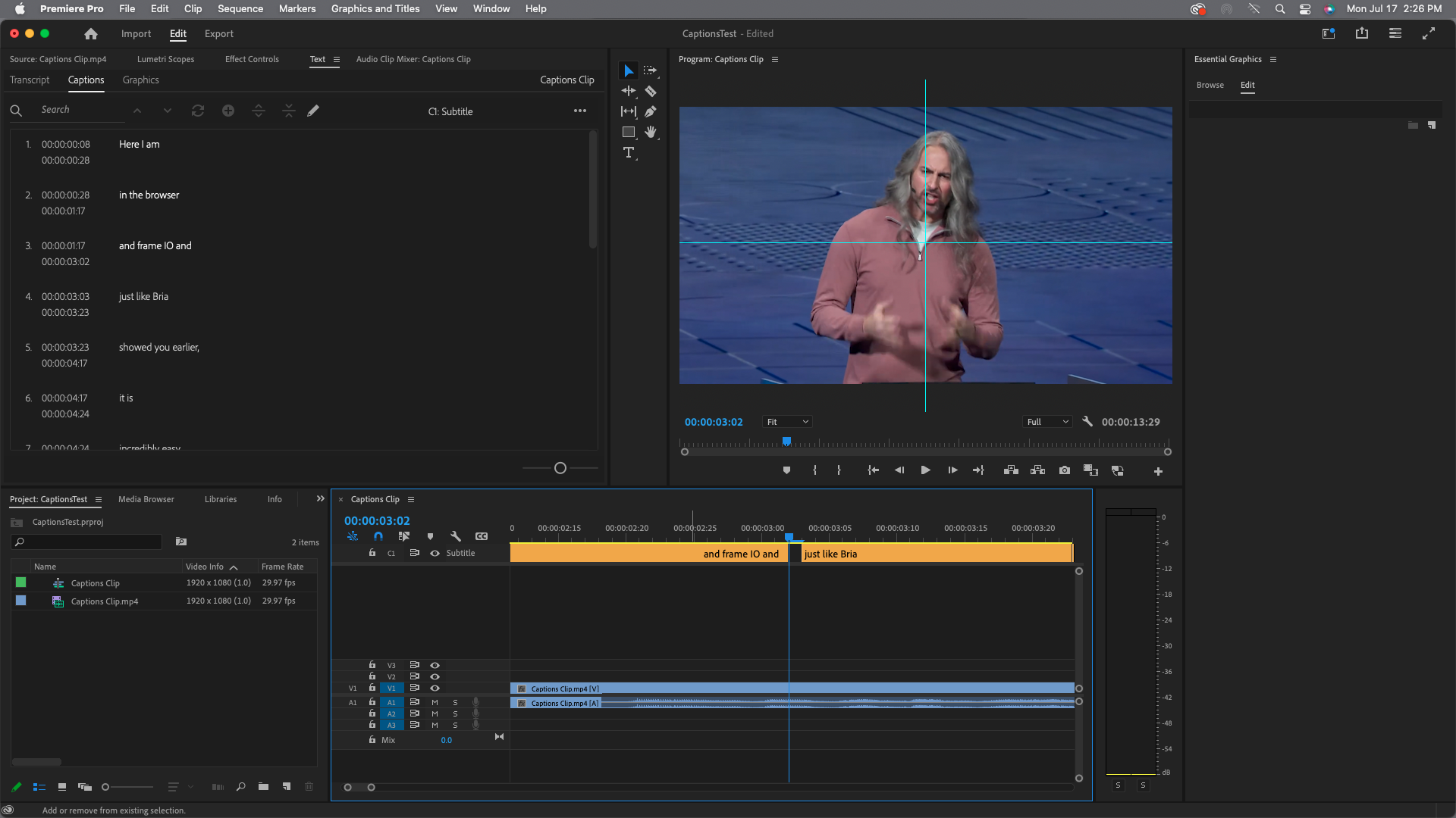 Captions - Gap Between Captions (Frames) - Adobe Product Community ...