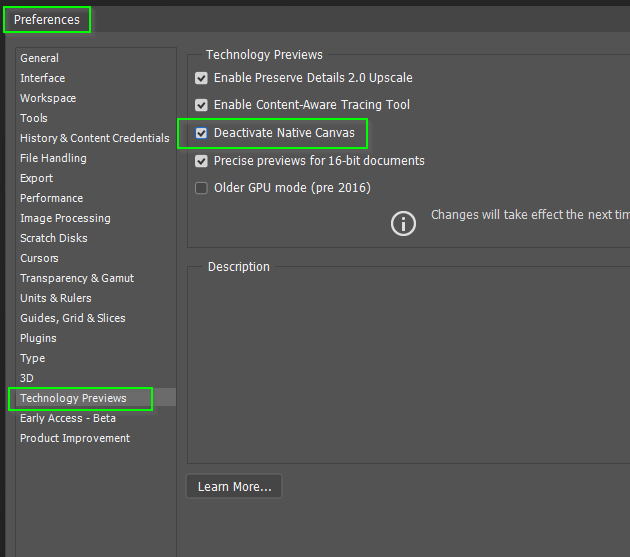Screen pixelation, mostly when using Dodge & Burn - Adobe Product ...