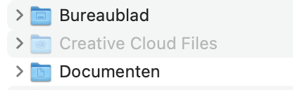 Creative Cloud folder on Mac is hidden - Adobe Community - 13930707