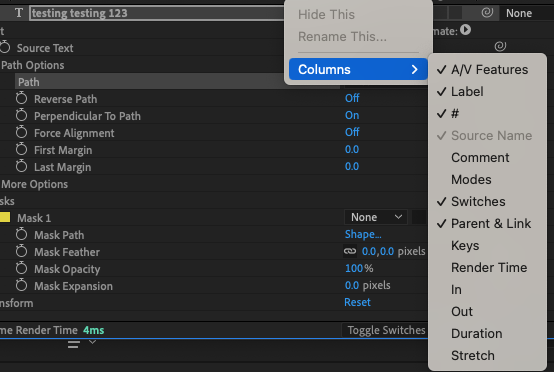 Solved: Path Options not showing up - Adobe Product Community - 13950269