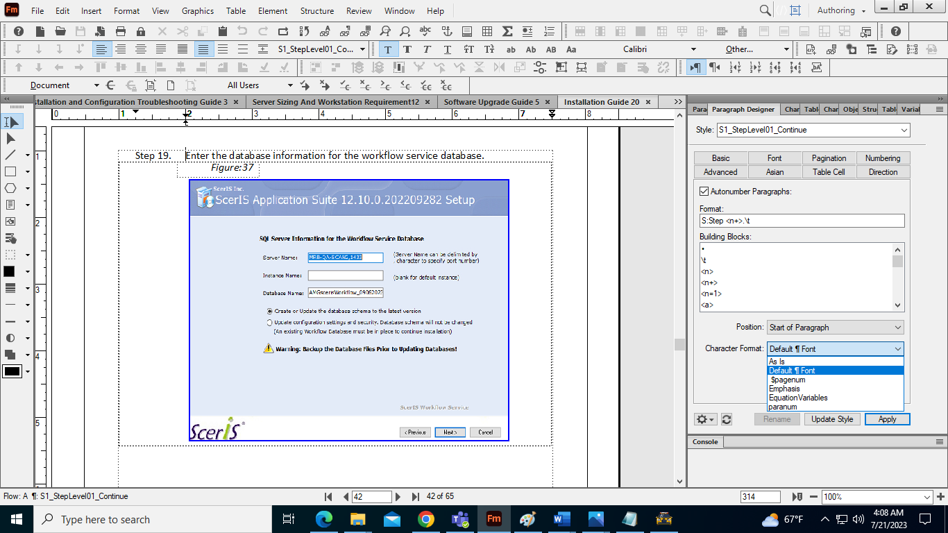 Solved: How to bold Steps in Numbering in Adobe Framemaker... - Adobe ...