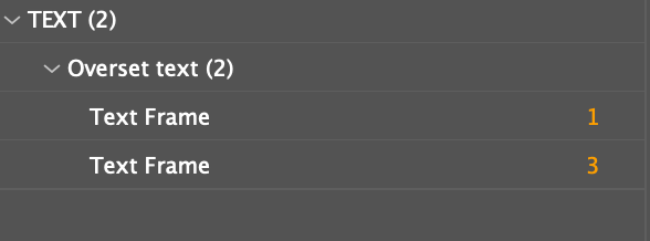 Solved: Preflight Panel Error: No Text Frame is Selected/H... - Adobe Product Community - 13955684