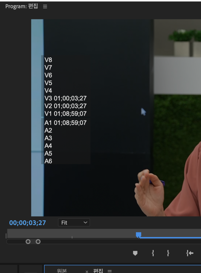 작업 모니터에 타임코드 삭제하는 방법 - Adobe Community - 13963303