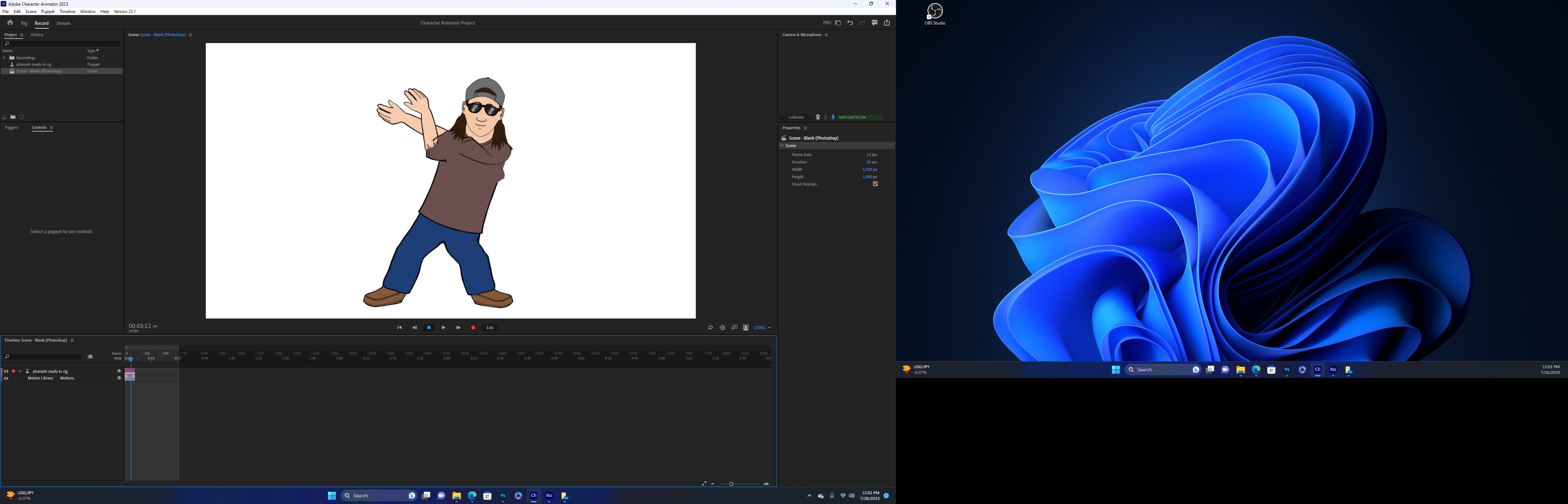 Motion Library rigging Help - Adobe Community - 13964249