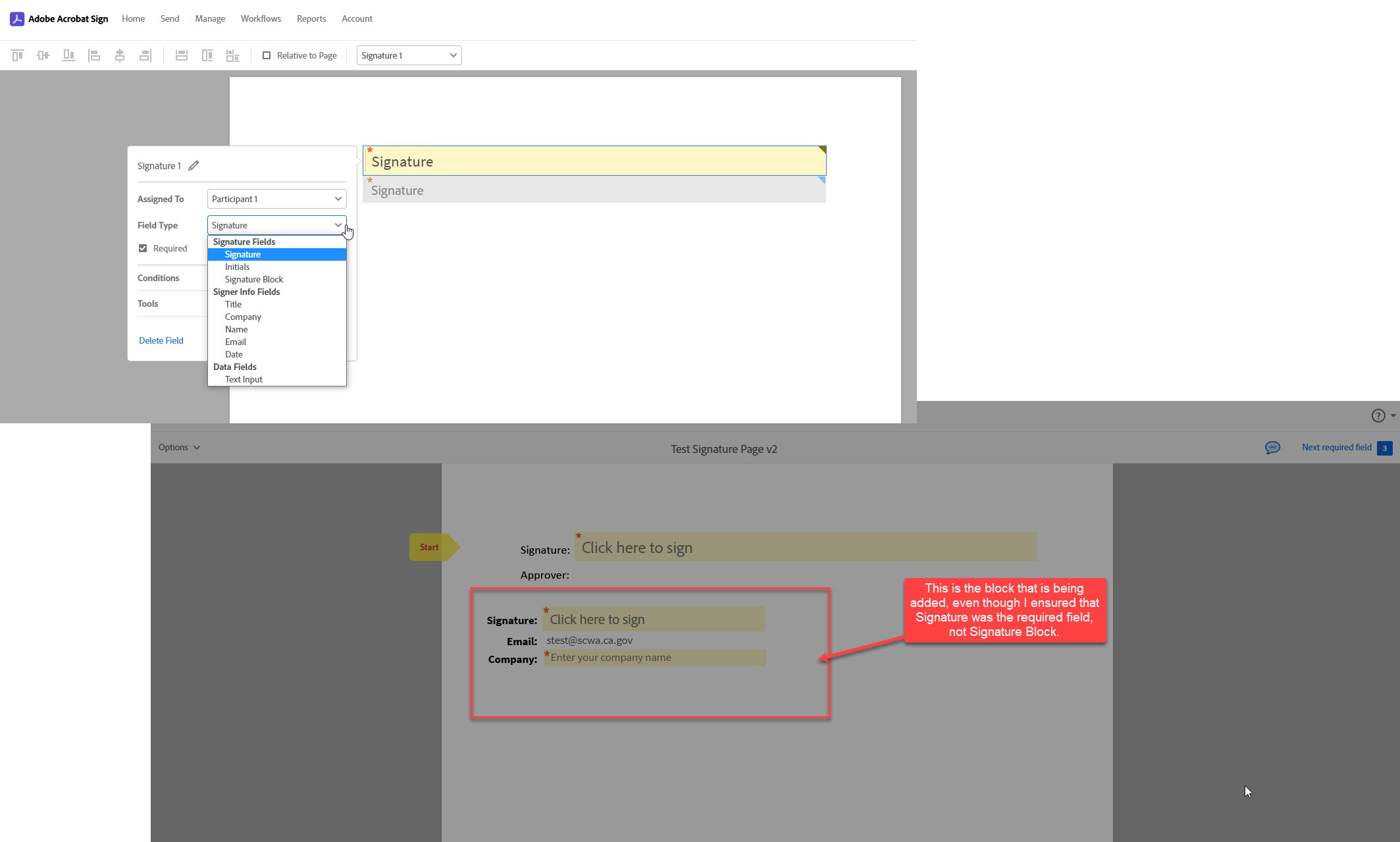 Solved: Re: Adobe Sign is adding a blank page, signature a... - Adobe Community - 10324195