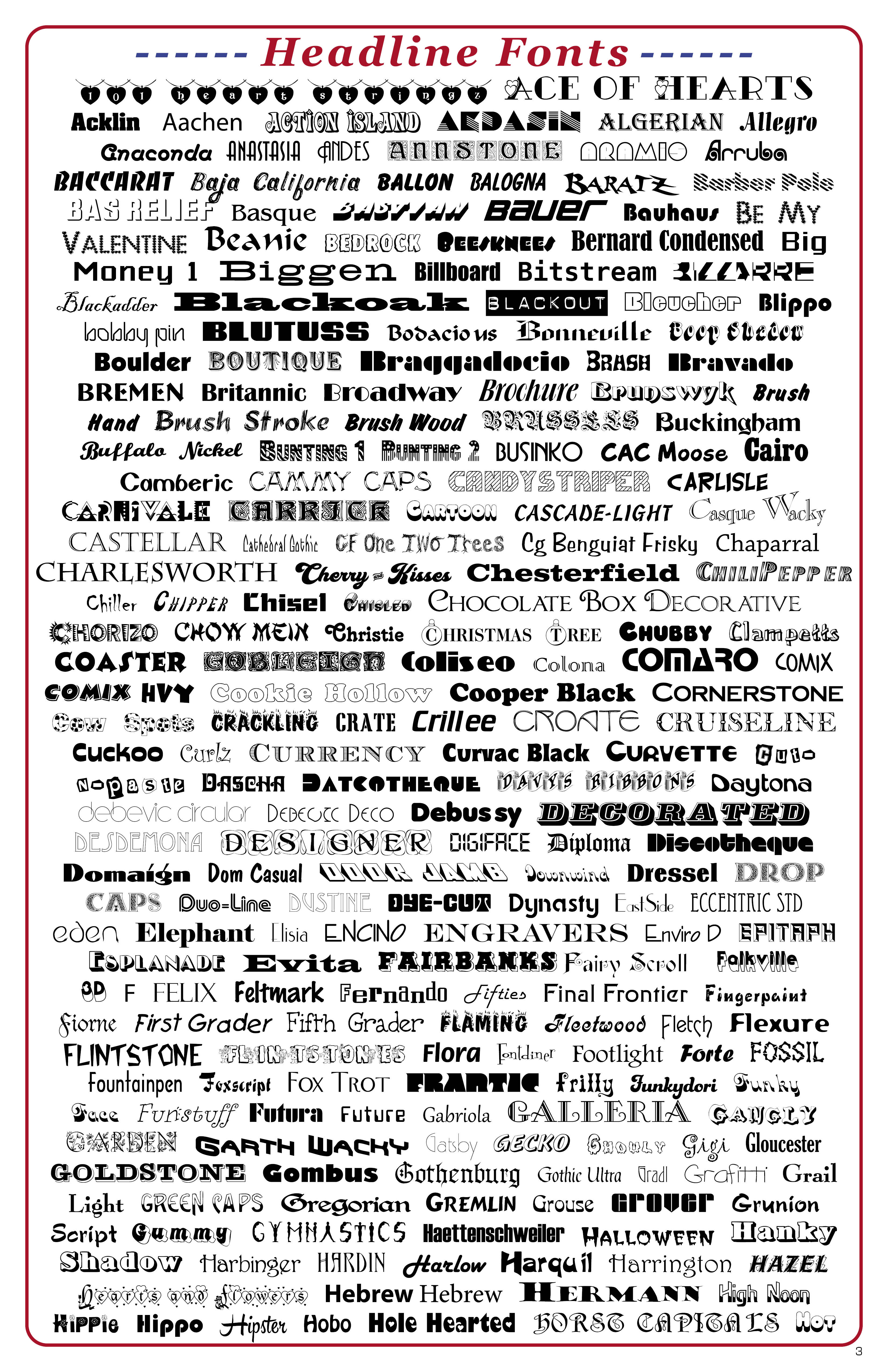 Solved: Adobe Fonts Catalog - Adobe Community - 13967531