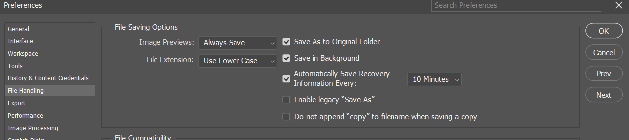 Solved: Change default save location to computer in Photos... - Adobe Community - 13012300