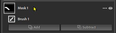 Masking tool missing add and subtract buttons LRc ... - Adobe Community ...