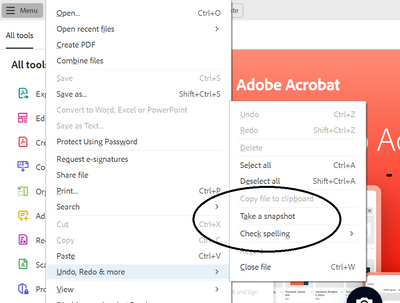 Adobe Reader Auto-Updated and Lost Snapshot Featur... - Adobe Product ...